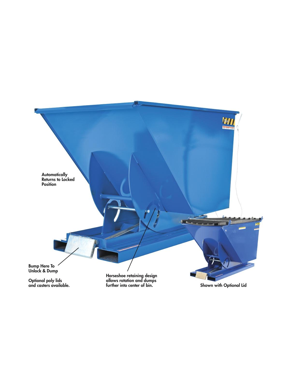 Bumper Release Steel Hoppers