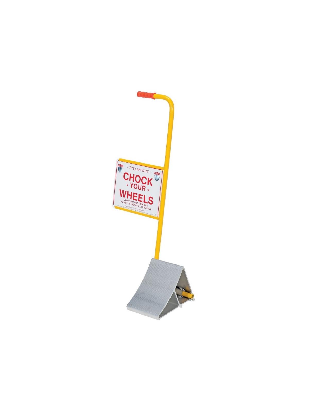 Aluminum Wheel Chocks | Motion Savers Inc. | 877-832-4154