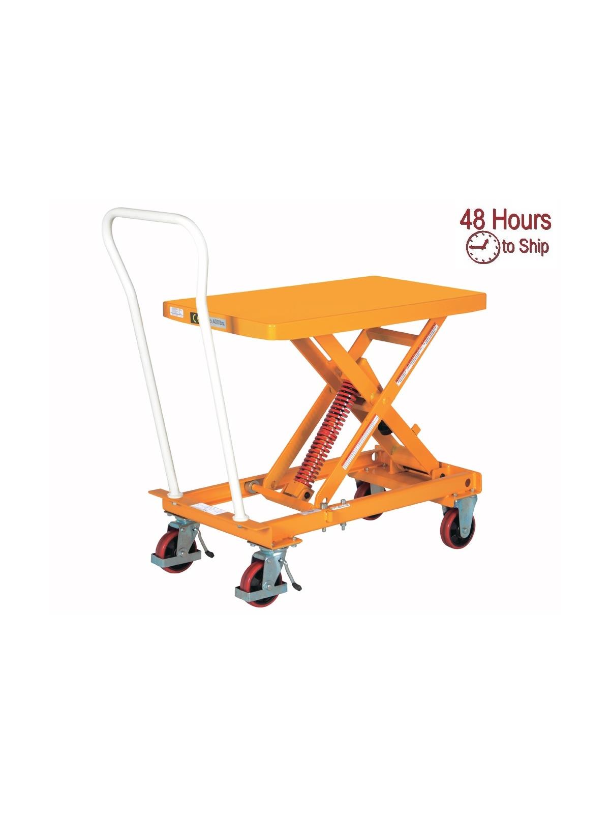 Self-Elevating Lift Cart