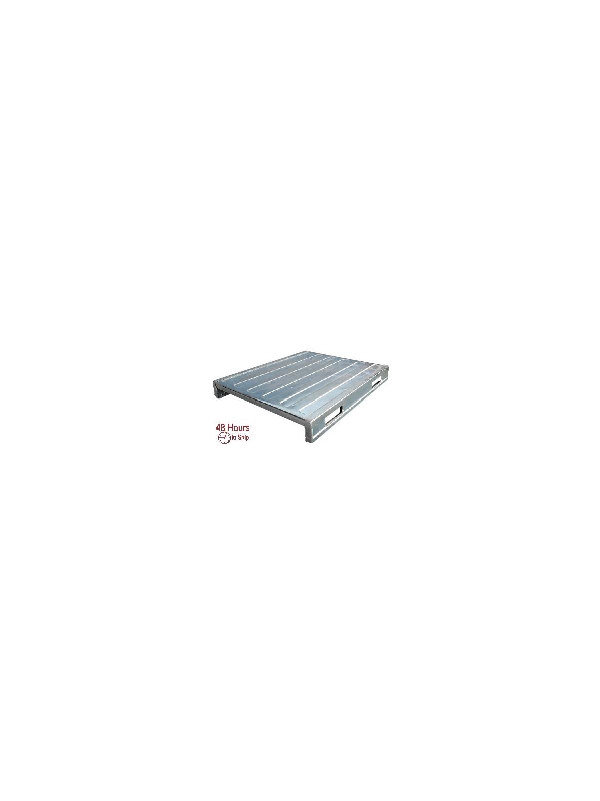 Heavy Duty Solid Deck Steel Pallet