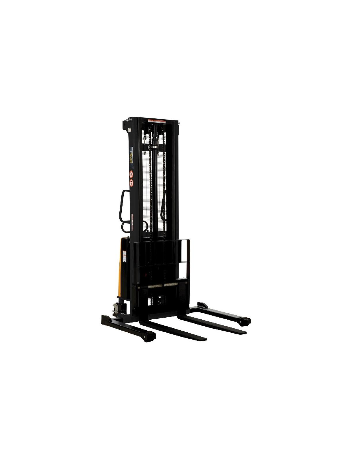 Stacker With Powered Lift | Motion Savers Inc. | 877-832-4154