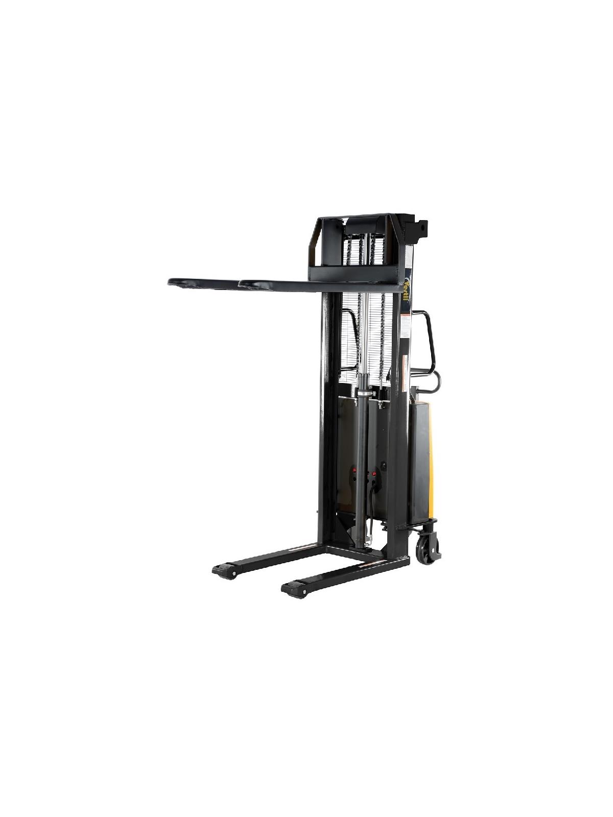 Stacker With Powered Lift | Motion Savers Inc. | 877-832-4154